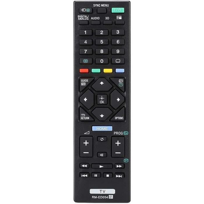 Télécommande Tv Pour Sony Tv Rm Ed054 Remplacement De La Télécommande