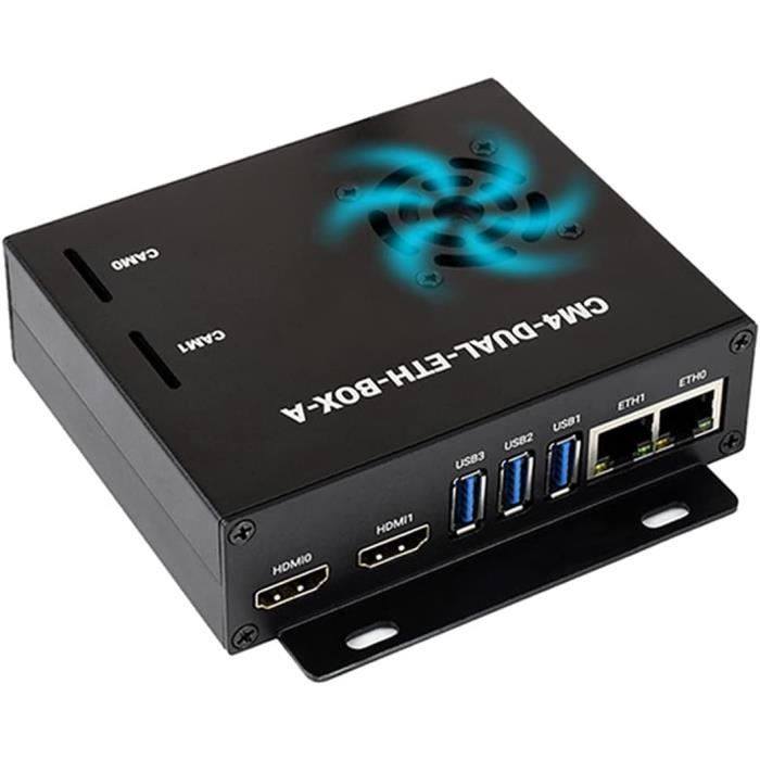 Mini Pc Double Gigabit Ethernet Basé Sur Raspberry Pi Compute Module 4 ...