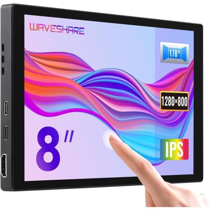 8Inch Capacitive Touch Display, Wide Color Gamut,1280×800,Optical ...