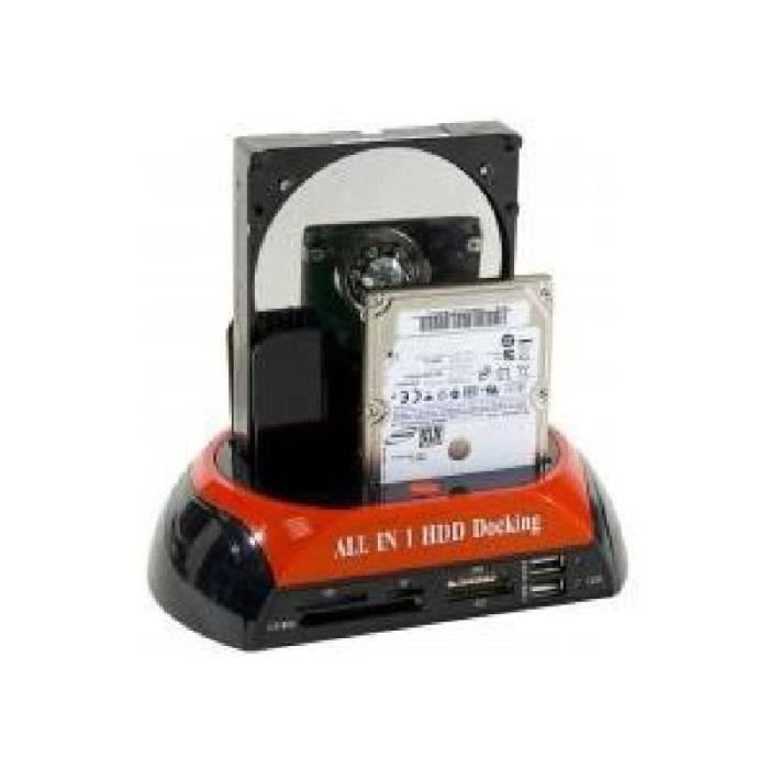 Light-DOCKING STATION MIXTE SATA-IDE-USB-eSATA+LECTEUR - Cdiscount Informatique