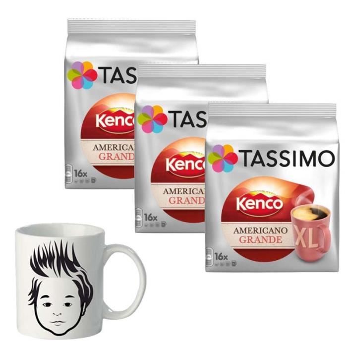 3 Tassimo Kenco Americano Grande + Mug - Cdiscount Au quotidien