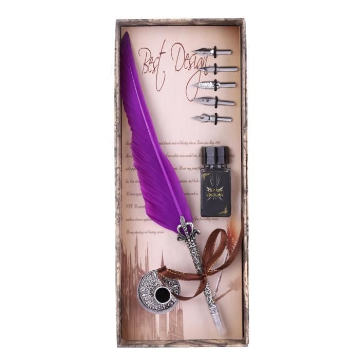 Tbest stylo plume de luxe Stylo plume rétro classique plume stylo plume ...