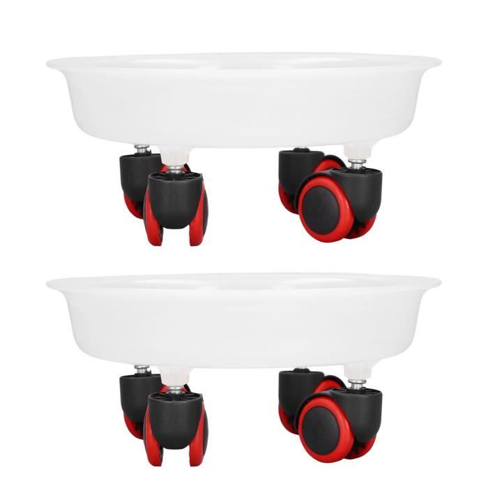 TMISHION plateau rond de roues universelles Support de support de ...