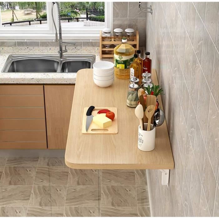 Table Pliante Murale - Table Murale Rabattable - Établi Pliable Parfait ...
