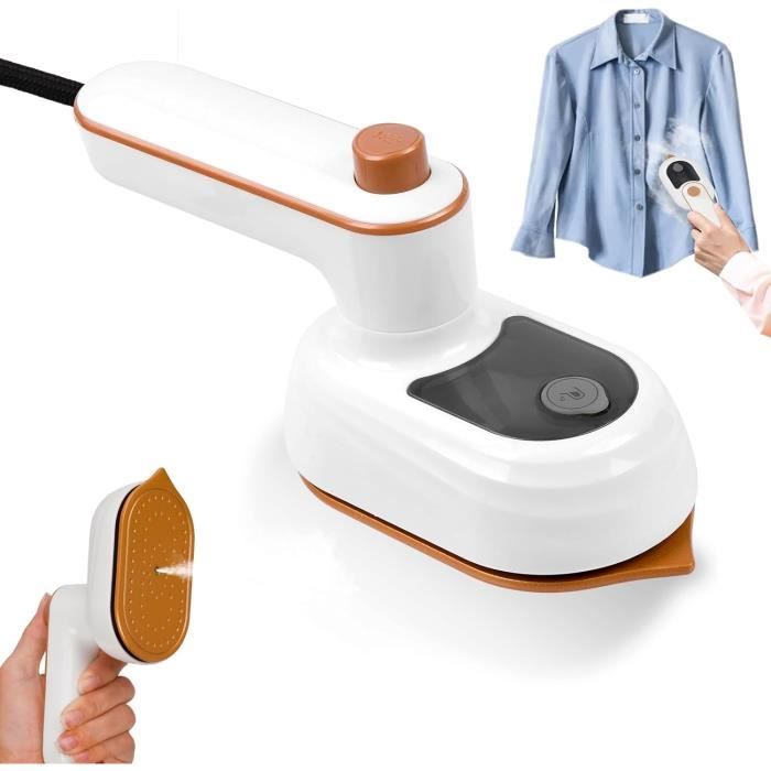 Mini Fer à Repasser Pliable, Fer à Repasser de Voyage, Mini Fer à Vapeur 180 ° Rotatif ...