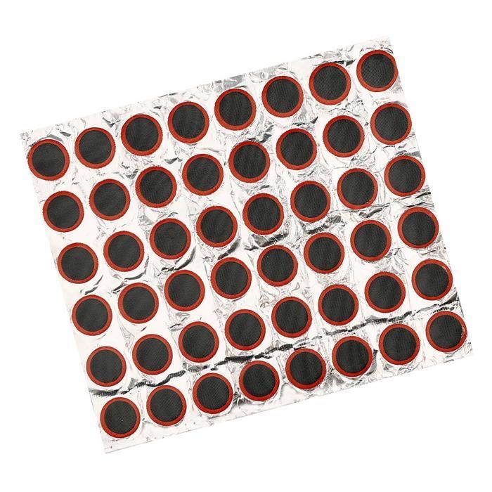 YOSOO 48 Patches Réparation Pneu Vélo Adhésif Auto Vulcanisant ...