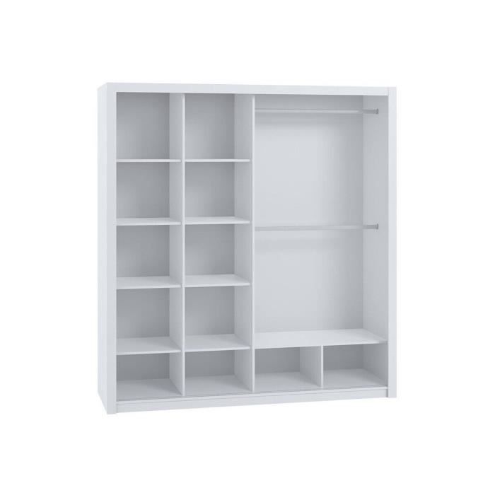 Armoire de chambre - Providence - G107 - Chêne Artisan - 200x215x62cm ...