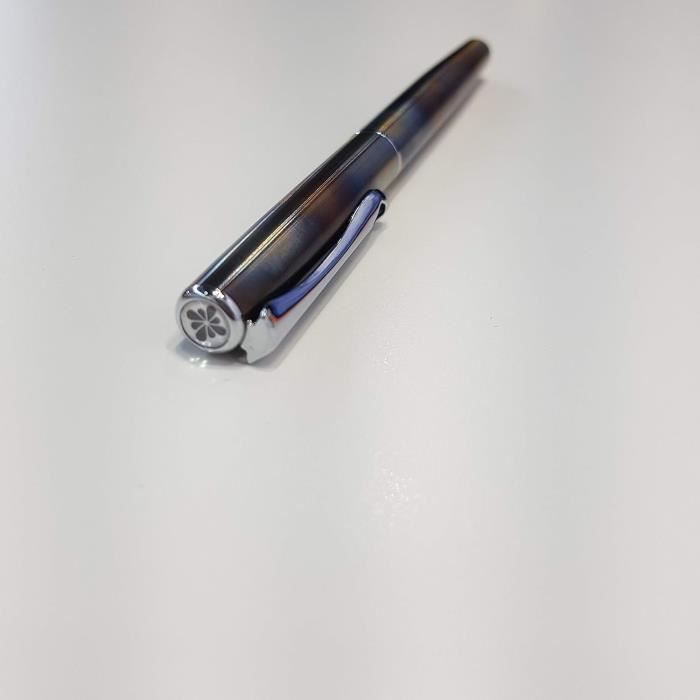 Stylo Plume Acier Traveller - Flame - Solide et Épuré - Écriture Fine ...