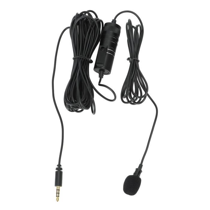 JIE Microphone À Condensateur Électrique Microphone À Clipser ...