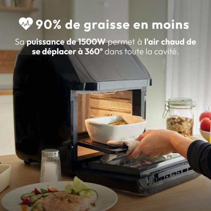 MasterPro Rocket 1100 Friteuse four sans huile Friteuse à air chaud ...