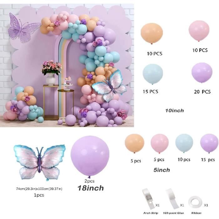 Arche Ballon Anniversaire, Kit Guirlande Ballon Decoration Anniversaire ...