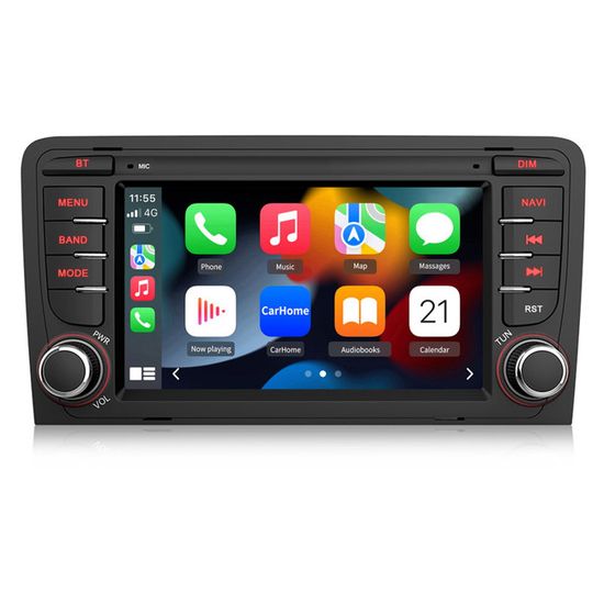 Autoradio Android 12 - AWESAFE - Audi A3 8P/S3/RS3/Sportback - 7 Pouces - Bluetooth - GPS WiFi ...