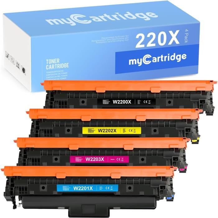 MyCatridge 220X W2200X Toner sans puce compatible avec Laserjet Pro MFP ...