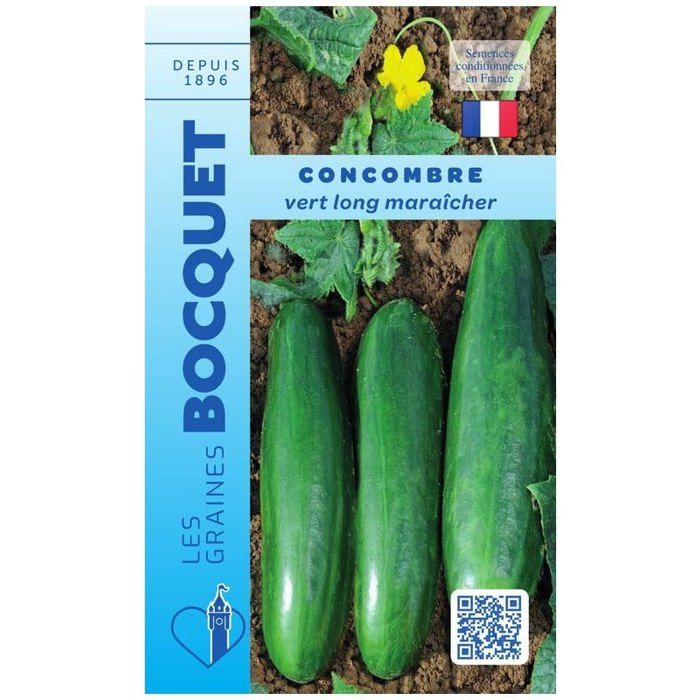 Graine - Semence - Concombre vert long maraîcher - Cdiscount Jardin