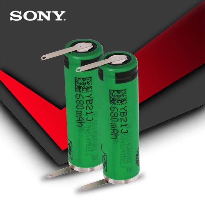 3,7 V-1 PCS-Piles Li-ion 100% V, Aa 680mah Vr2 14500, Haute Capacité ...