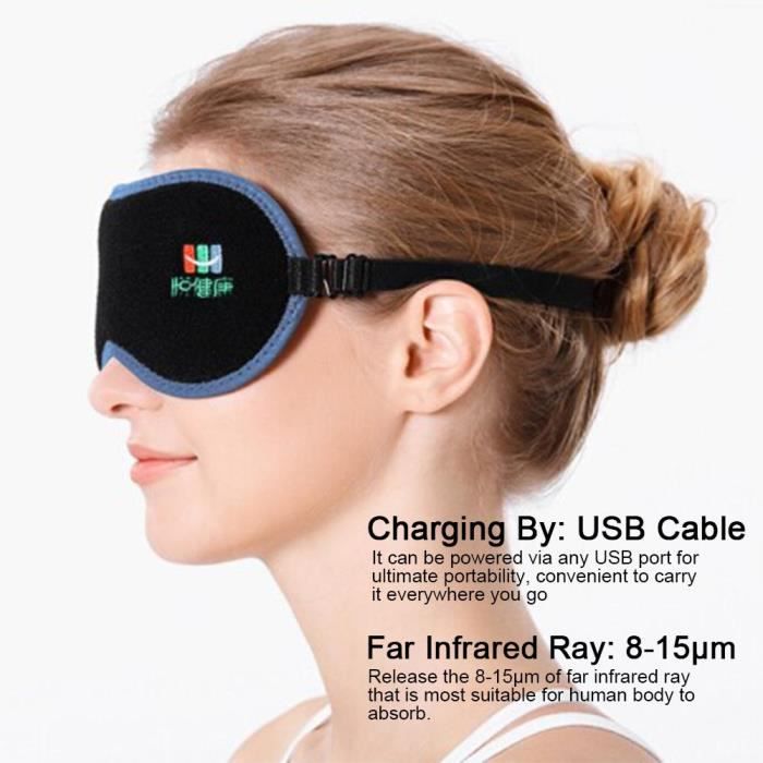Masque Oculaire Infrarouge Yeux Lointain Chauffant Film Graphène ...