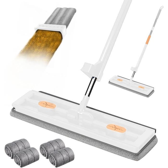 Grand Balai Plat, Serpillère Plate, Articulation À 360 °, Balai Plat ...