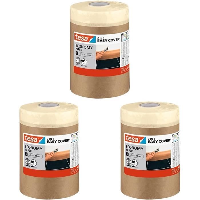 Easy Cover UNIVERSAL Bâche de Masquage en Papier pour Peinture 2-in-1 ...