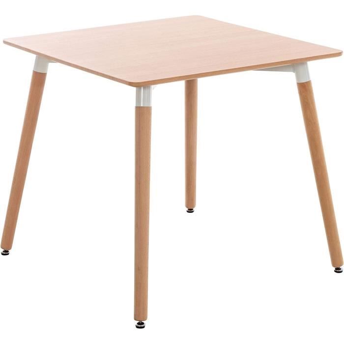 Table De Cuisine Retro Viborg I Table Salle A Manger avec Plateau Forme ...