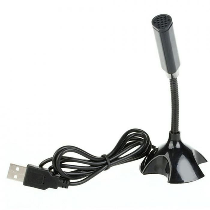 Mini Microphone de Studio réglable USB pour ordinateur portable, haute ...