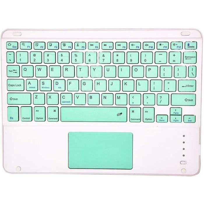 Clavier Sans Fil Avec Pavé Tactile, Clavier Multi-Touches Rechargeable ...