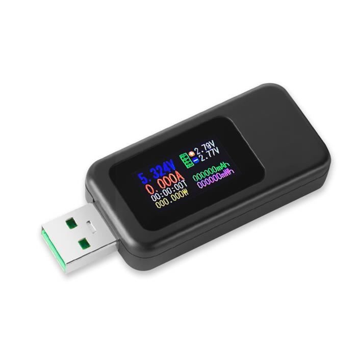 Testeur Usb Multimètre 4-30V 0-6.5A Voltmètre Digitale Testeur De ...