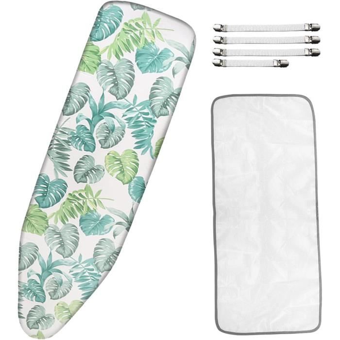 Housse Pour Table À Repasser Tissu Technologie Réfléchissante, 4 Clips ...