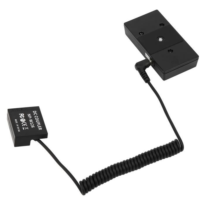 Cikonielf Batterie factice NP-W126 Plaque de Batterie NP-F970 à ...