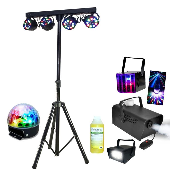 Pack Lumière - PARTY LIGHT & SOUND - Boost-Light120 - 4 Projecteurs ...