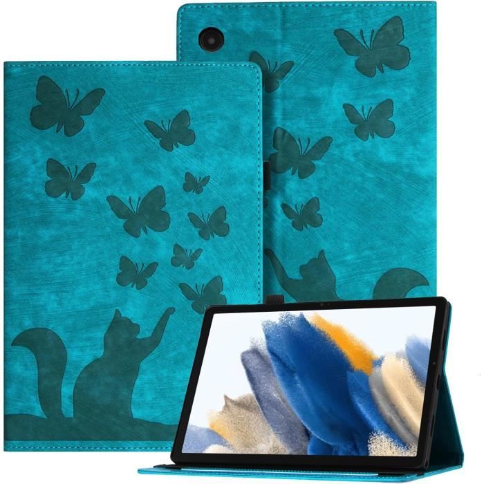 Coque Tablette Samsung Tab A8 (2021) 10.5" En Relief, Étui Pour ...
