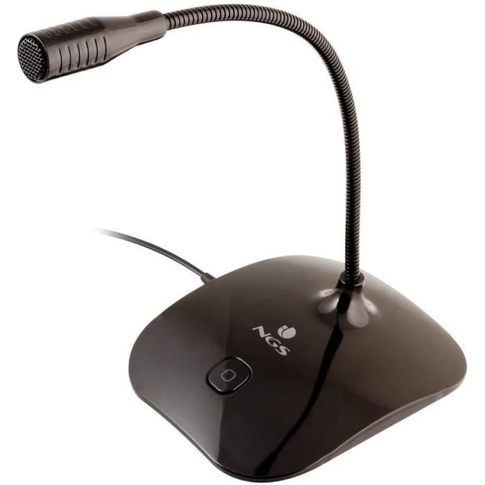 Ms115 - Microphone De Table Avec Angle Adjustable Et Bouton Mute Pour ...