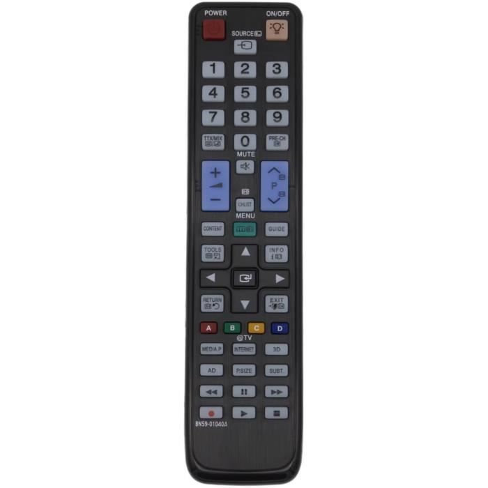 Télécommande De Remplacement Compatible Avec Samsung Bn59-01040A Pour Bn5901015A, Bn59-01015A ...
