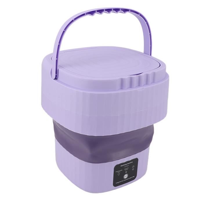 Sonew mini laveuse Machine à laver portative 9L 10W, seau pliable, Mini ...