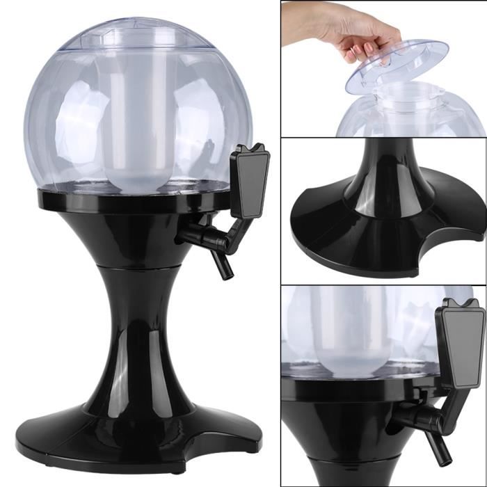 SURENHAP distributeur de jus Distributeur de boissons froides de 3,5 L ...