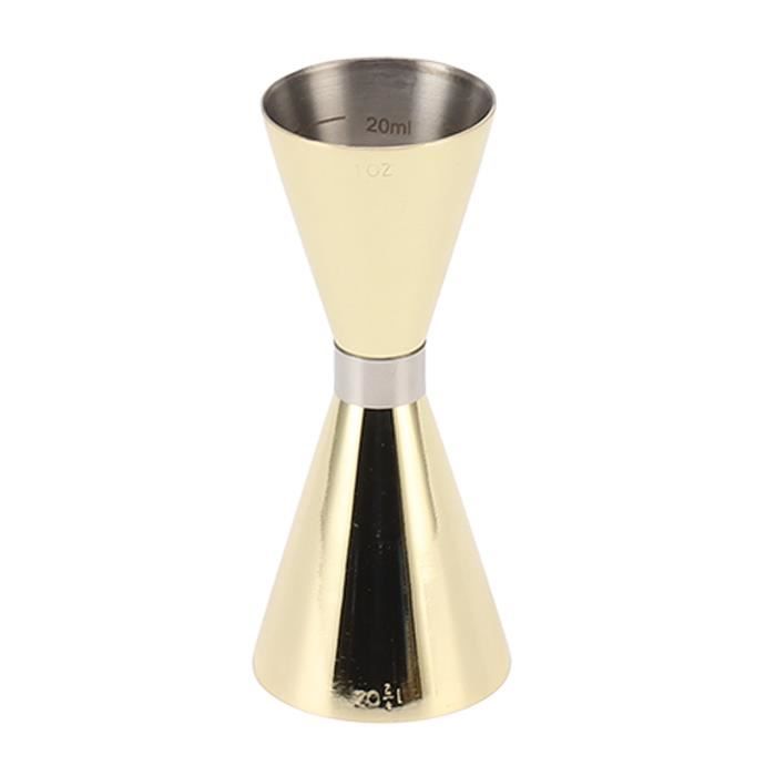 TMISHION Doseur à double cocktail Cocktail Jigger Double End 304 Barre ...