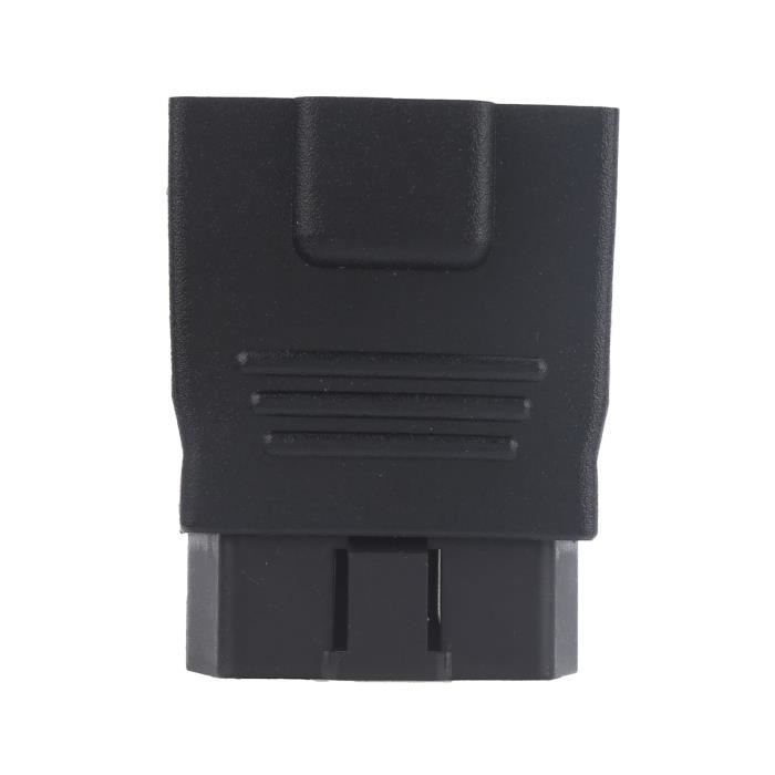 VGEBY Prise OBD2 16Pin OBD2 adaptateur de prise mâle à femelle ABS ...