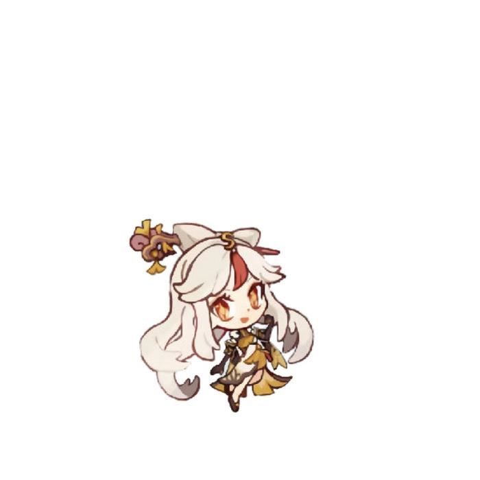 22 -Porte clé à pendentif Genshin Impact zhongli Venti dilic Q version ...