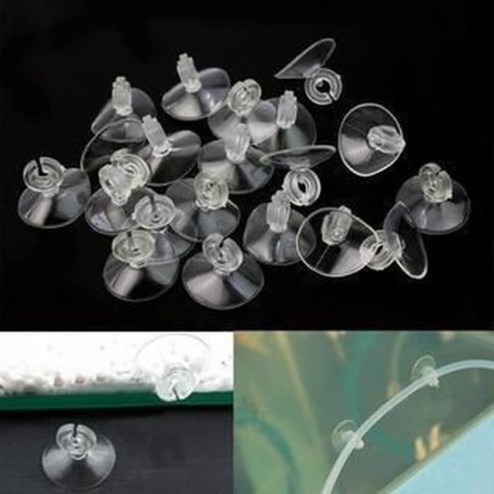 CP11458-20xAquarium Ventouse Poisson Tank Ventouse Pour Tuyau Pompe à ...