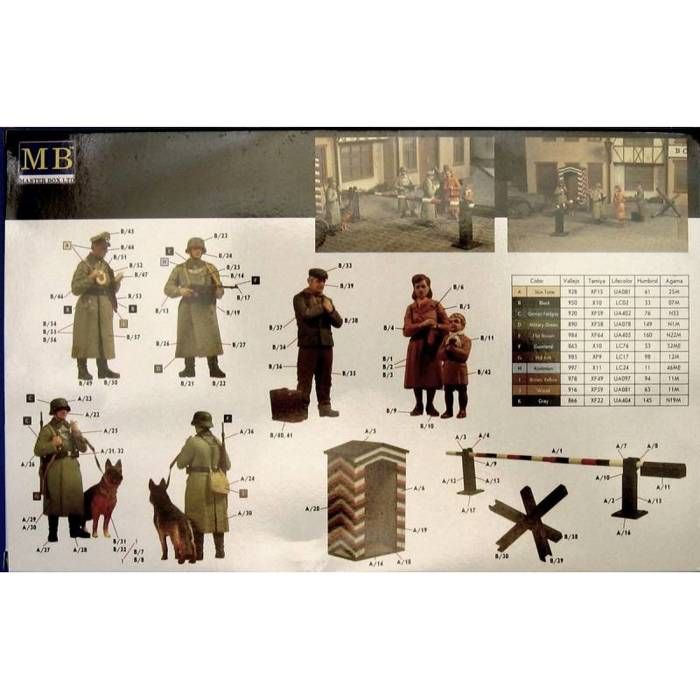 Figurines maquettes Point de contrôle allemand,... - Cdiscount Jeux ...