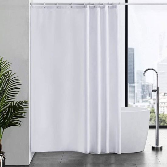 Rideau Douche Tissu Lavable