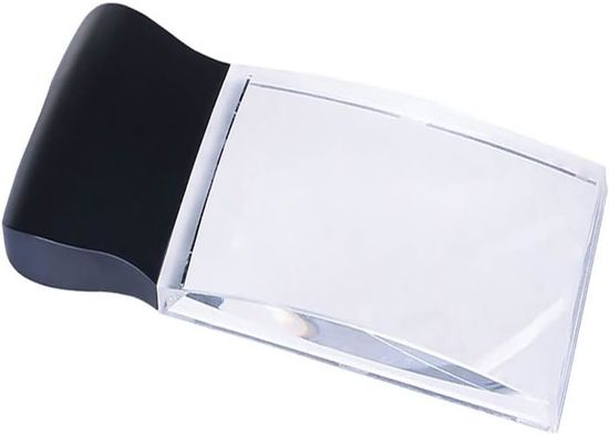 Loupe De Lecture Rectangulaire, Grande Loupe Pleine Page Portable Avec Lumière Led Brillante ...