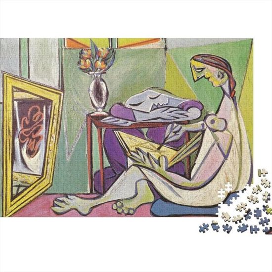Puzzle en bois Pablo Picasso - Painter And His Model - 1000pcs (75x50cm ...