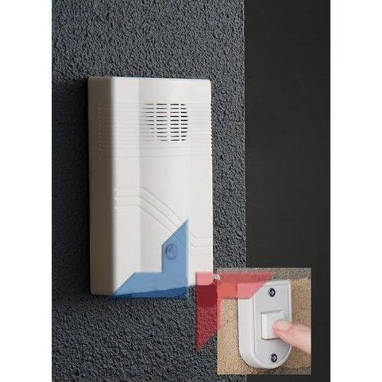 SONNETTE ELECTRIQUE FILAIRE CARILLON 12 MELODIES - Cdiscount Bricolage