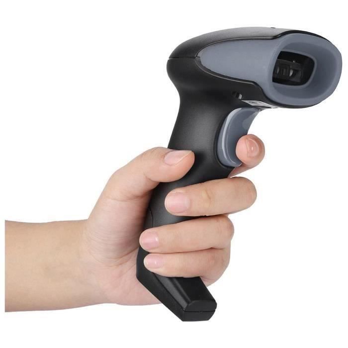 Garosa scanner 1D Scanner de code à barres USB tenu dans la main rouge ...
