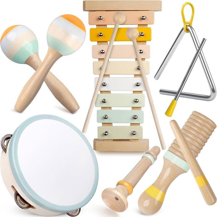 Instruments De Musique Esthétiques Pour Enfants,Jouets Musicaux Pour ...