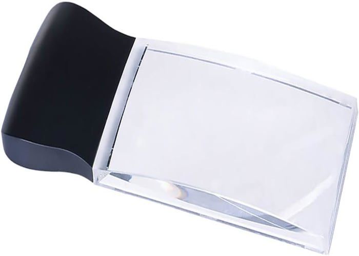 Loupe De Lecture Rectangulaire, Grande Loupe Pleine Page Portable Avec Lumière Led Brillante ...