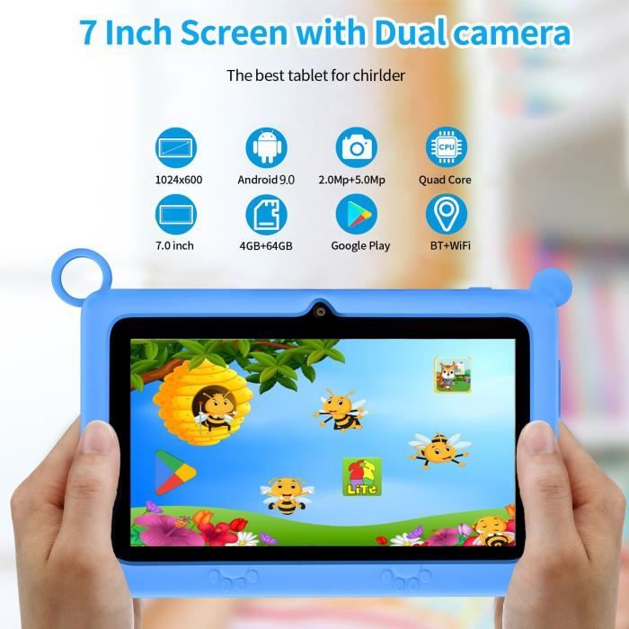 TABLETTE TACTILE Tablette éducative pour enfants 7 pouces Façades Core ...
