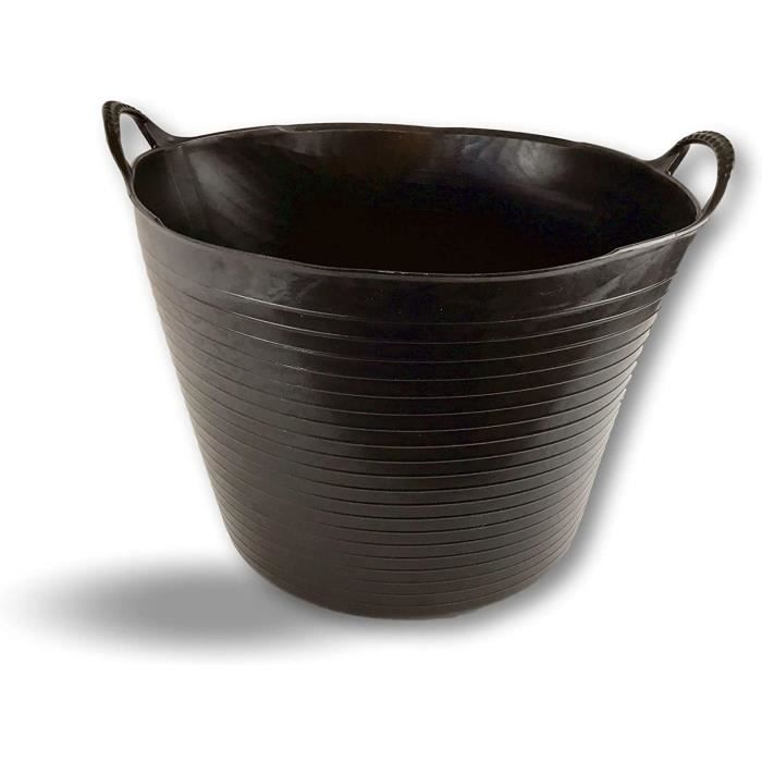 Seau bassine panier souple | Ø45-36 litres - Noir | Récipient ...