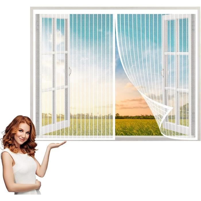 Rideau De Fenêtre 150 X 185 Cm Mailles Ultra Fines Rideau De Porte ...