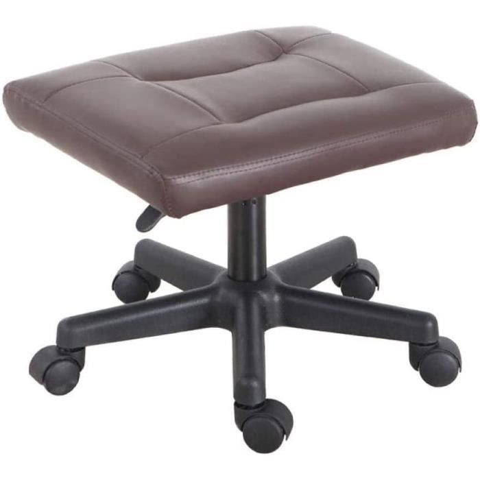 Tabouret roulant sur roulettes WEYE - Bureau Salon - Rose - Siège ...